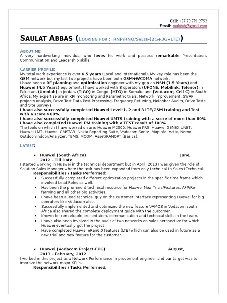 Aulat Bbas: Rnp/Rno/S - (2G+3G+LTE) A | PDF | Lte (Telecommunication) | Radio Resource Management
