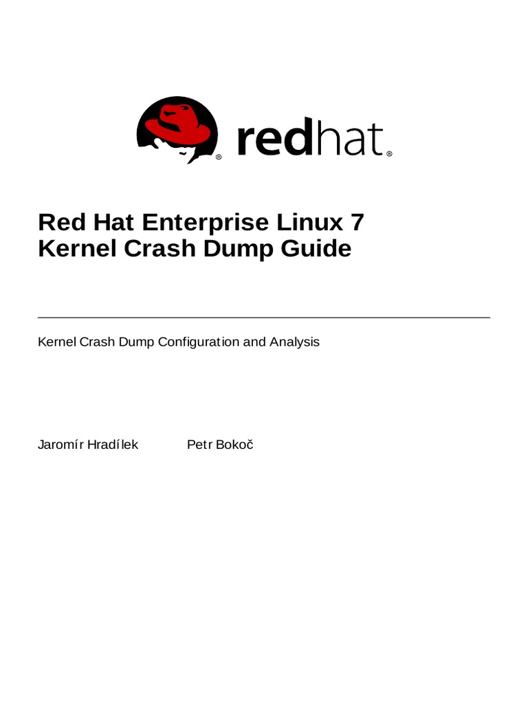 Red Hat Enterprise Linux-7-Kernel Crash Dump Guide-En-US | Download ...