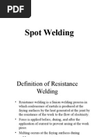 Spot Welding Parameters | PDF | Welding | Construction
