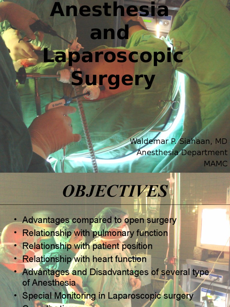 Laparoscopic Surgery | Anesthesia | Lung