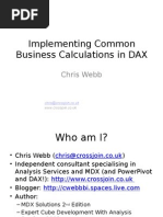 Write DAX Queries Using DAX Studio | PDF | Data Management | Computing