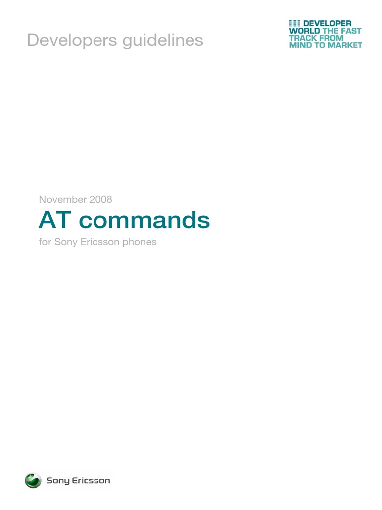 At Commands | PDF | Online And Offline | Modem