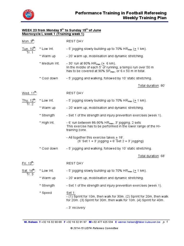 Macrocycle_I_2014-15.pdf | Physical Exercise | Aerobic Exercise