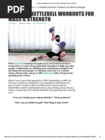 Occams Protocol Cheat Sheet | PDF | Kettlebell | Physical Exercise