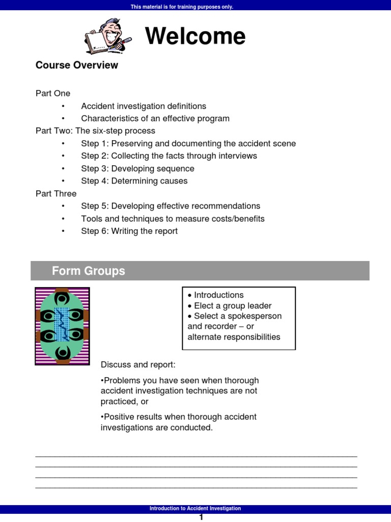Participant Workbook | PDF | Traffic Collision | Employment