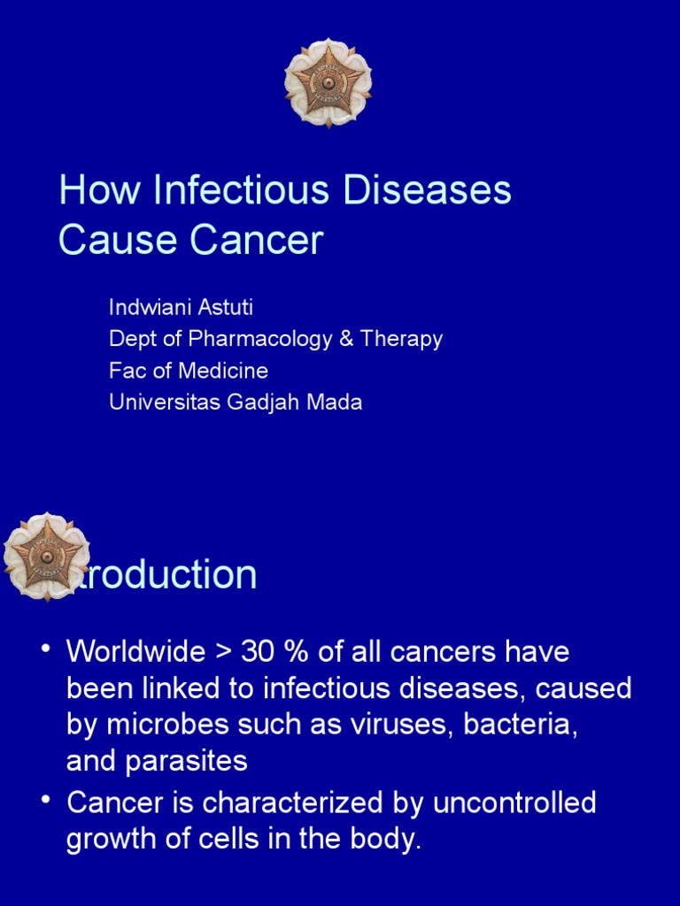 How Infectious Diseases Cause Cancer | Cancer | Virus