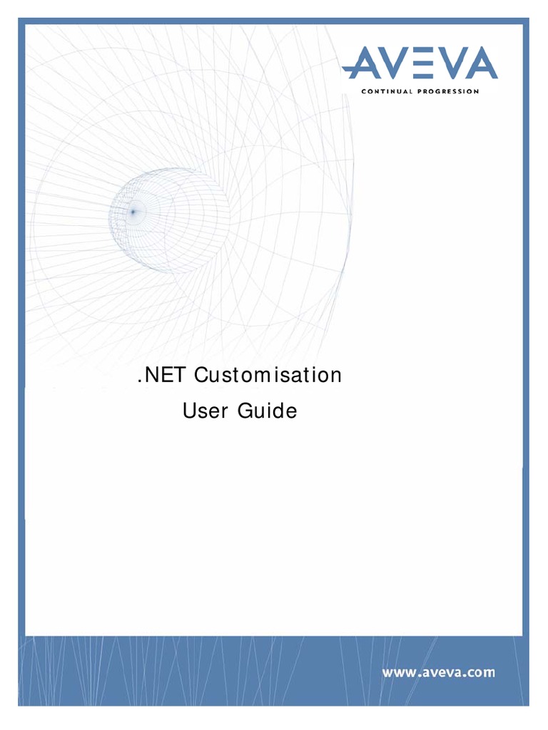 Net Customisation User Guide | PDF | Class (Computer Programming) | Graphical User Interfaces