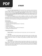 85 Contoh Syair Beragam Tema | PDF