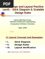Unit2 - 3 - Design Rules and Layout | PDF | Cmos | Mosfet