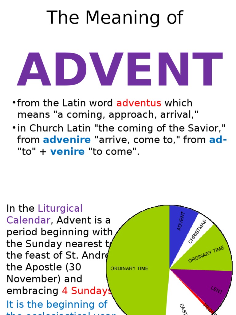 The Meaning of Advent.pptx | Advent | Christian Worship And Liturgy ...