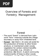 Basics of Forestry | PDF