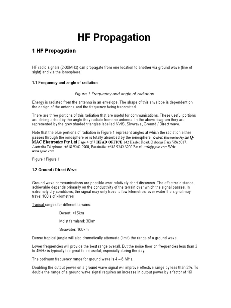 Understanding HF Radio Propagation: Ground Wave, Skywave, and NVIS ...