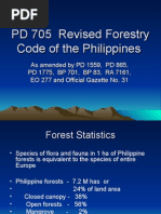 PD 705 Revised Forestry Code of The Philippines | PDF | Logging | Forests