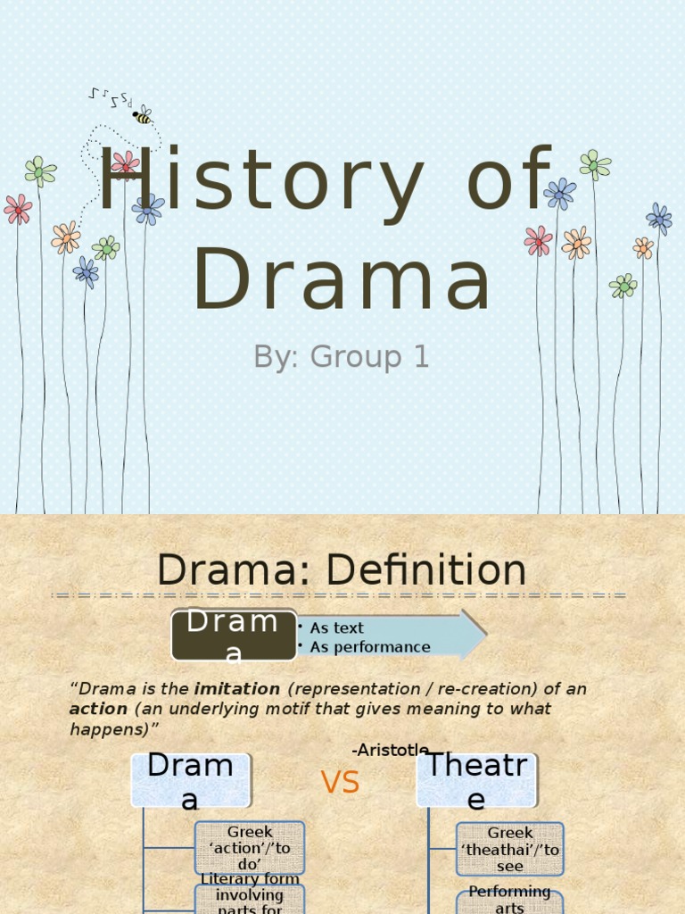 History and Evolution of Drama | PDF | Comedy | Theatre
