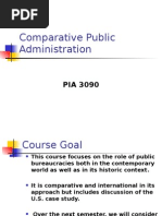 MPA111 Public Administration Course Outline | PDF