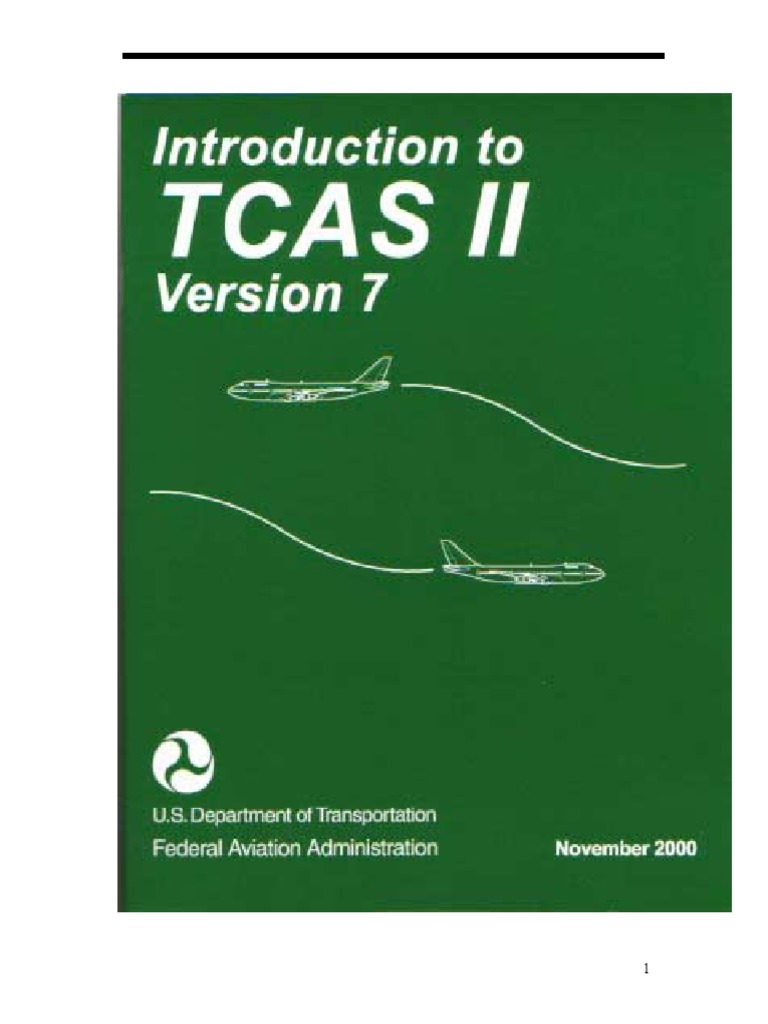 Tcas II Version 7 | Transponder (Aeronautics) | Aviation