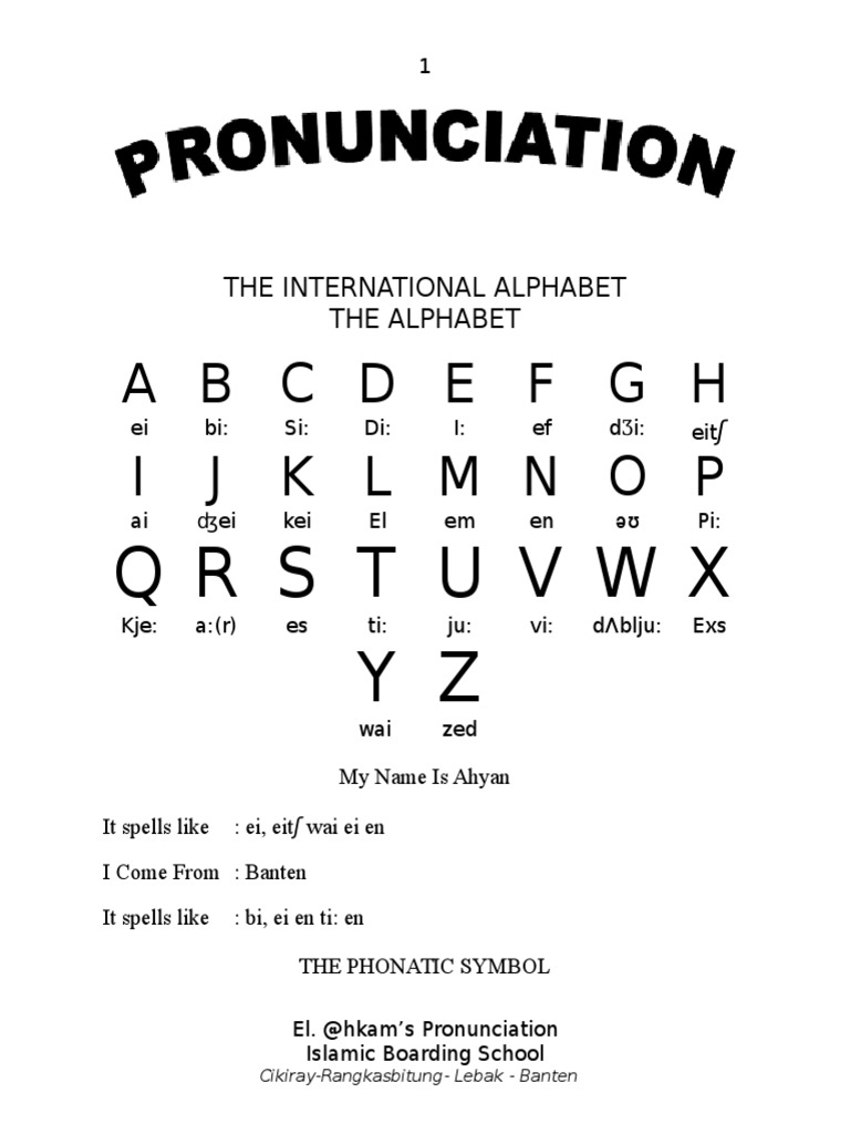 Pronunciationxc | Latin | Syllable
