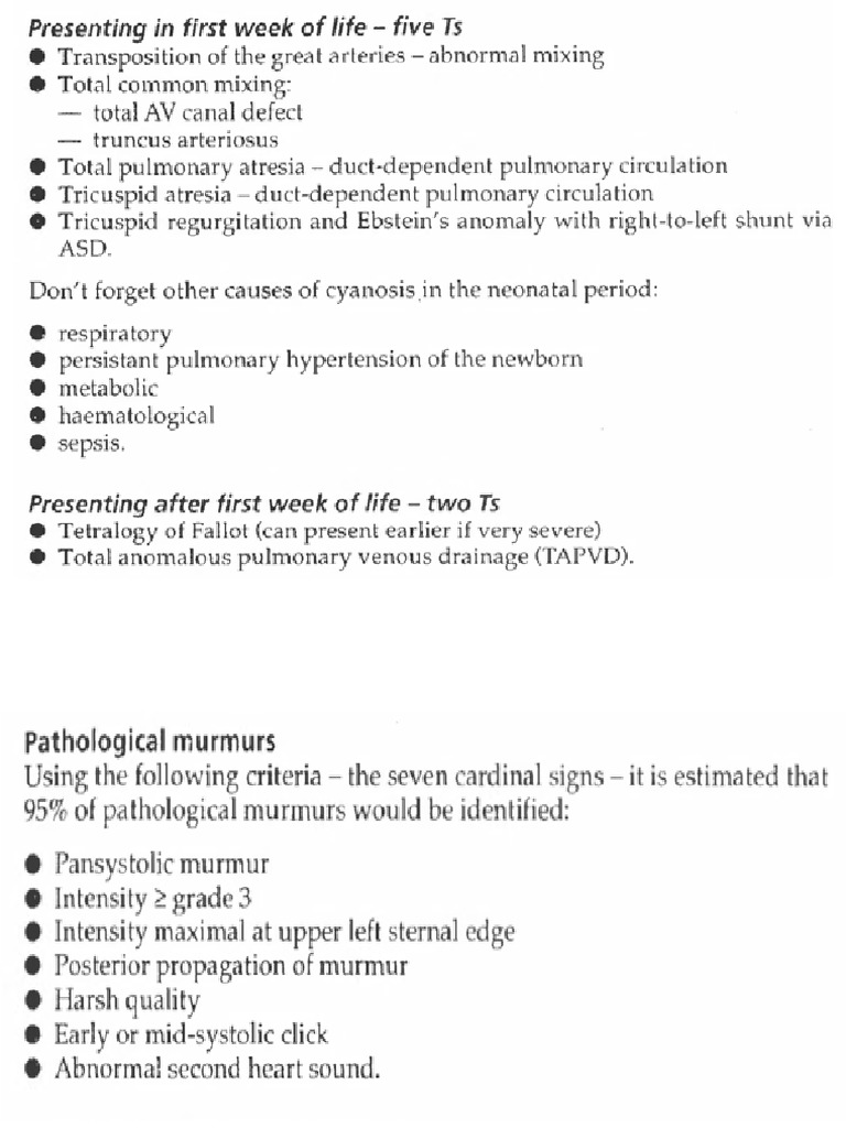 Cardiology Pearls 1 | PDF