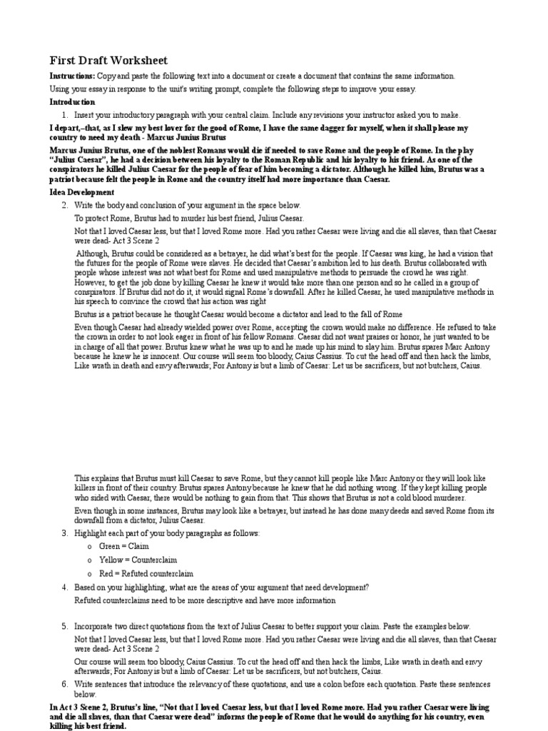 Brutus: Patriot or Betrayer? | PDF | Julius Caesar | Roman Republic