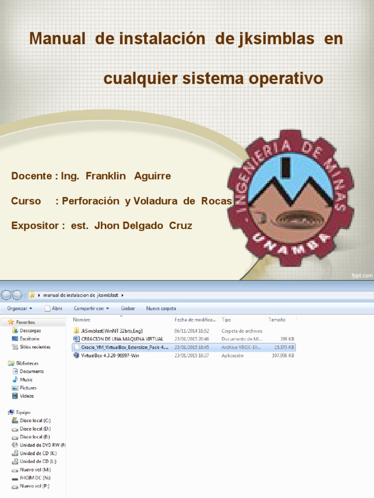Manual de Instalación de Jksimblast | PDF