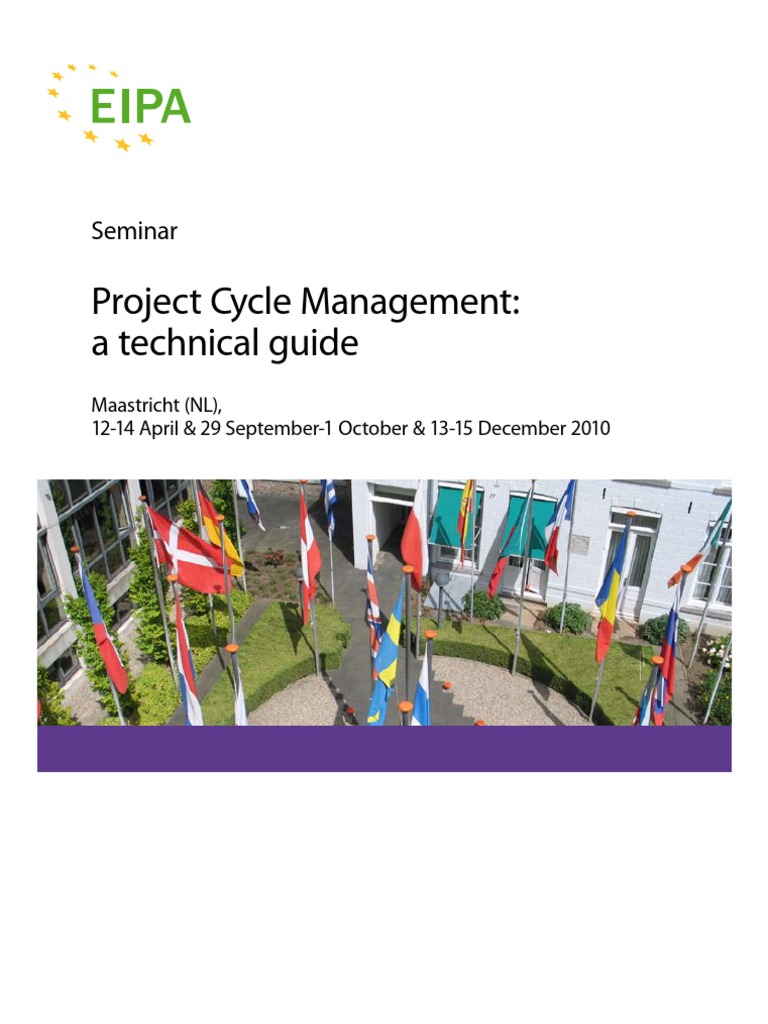 Project Cycle Management: A Technical Guide: Seminar | PDF | European ...