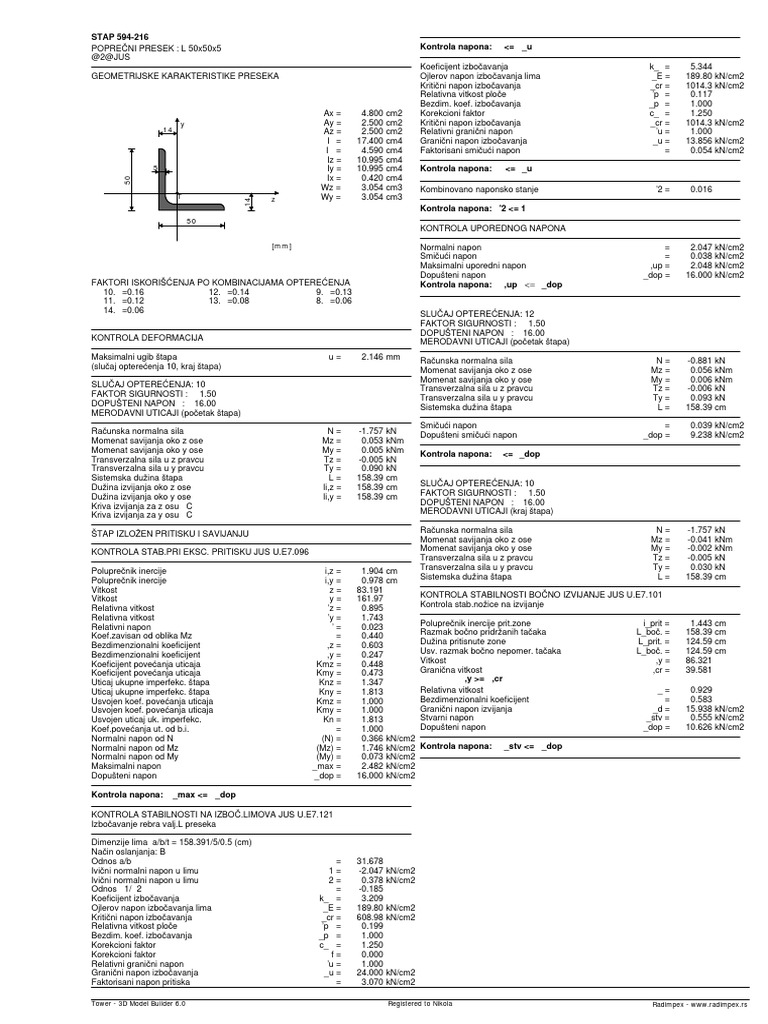 L50 X 50 X 5 | PDF