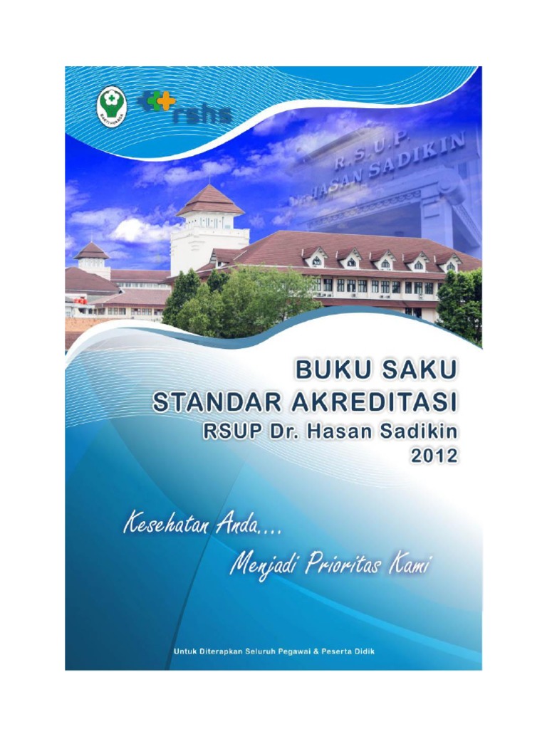 Buku Saku Standar Akreditasi RSHS PDF | PDF