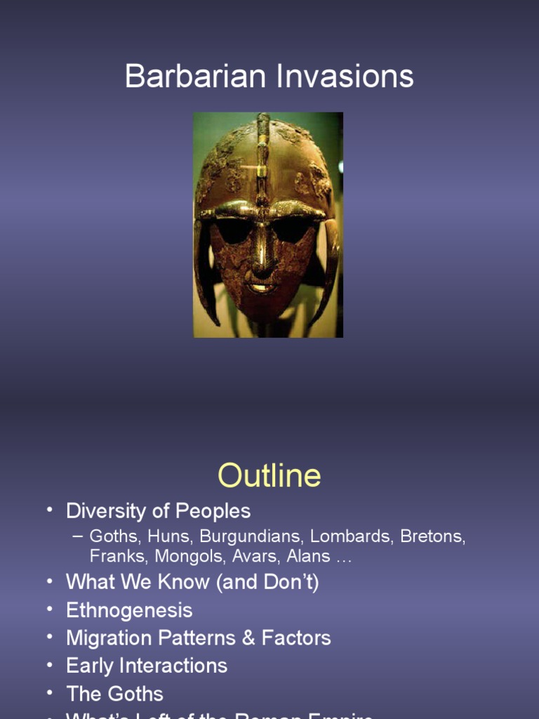 Barbarian Invasions | PDF | Ancient Peoples Of Europe | Europe Travel