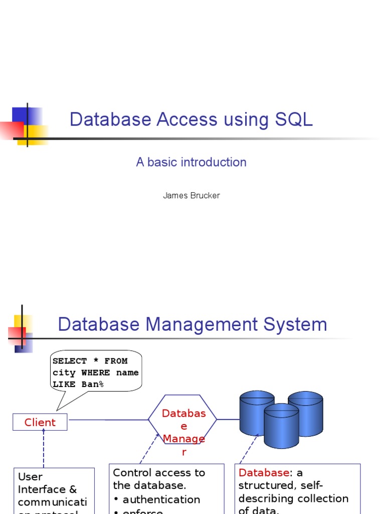 1 SQL Basics | Download Free PDF | Sql | Database Index