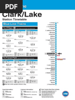 Turning Schedule | PDF