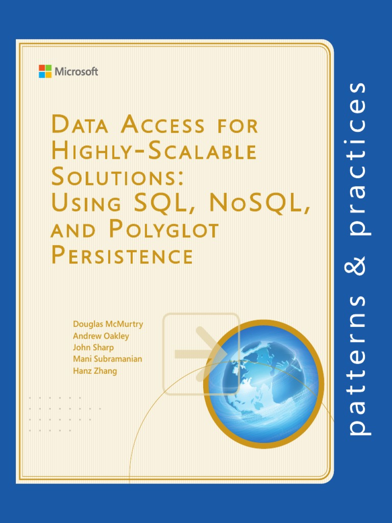 Data Access For Highly Scalable Solutions | PDF | No Sql | Databases