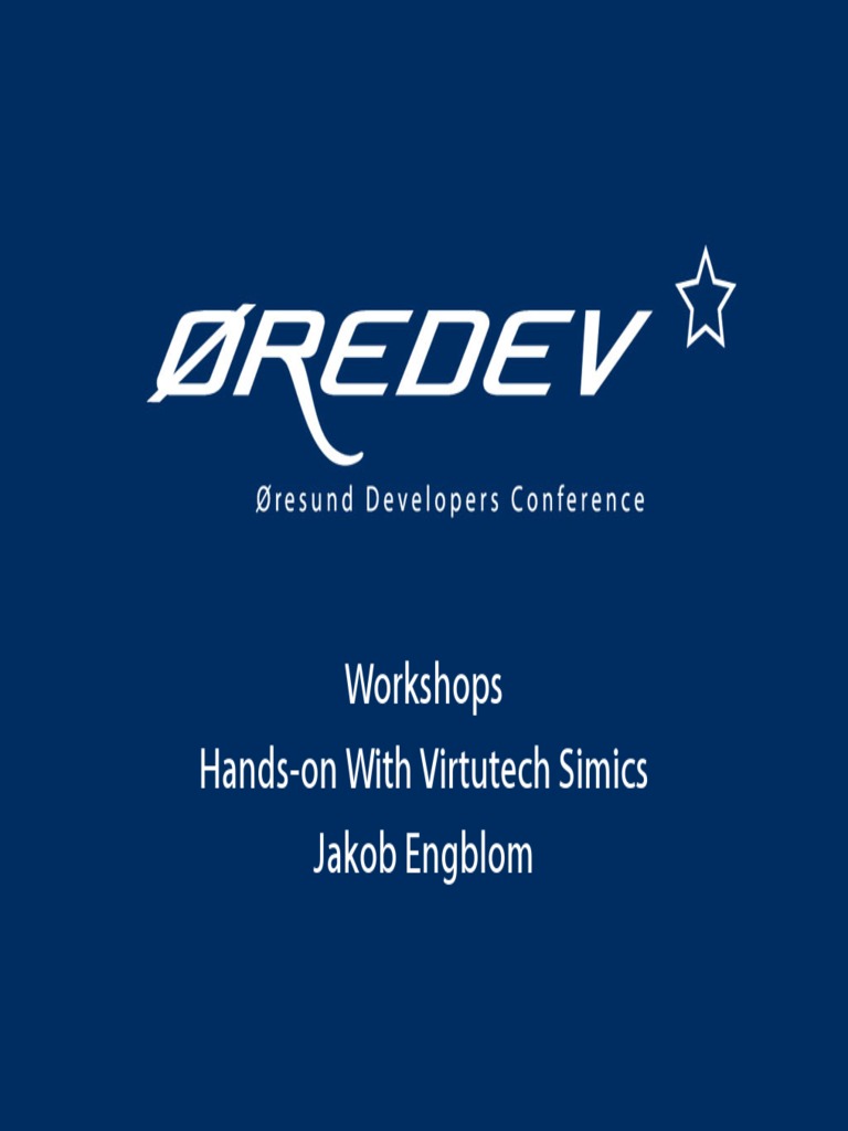 Jakob Engblom - Workshop Simics | PDF | Command Line Interface | Operating System