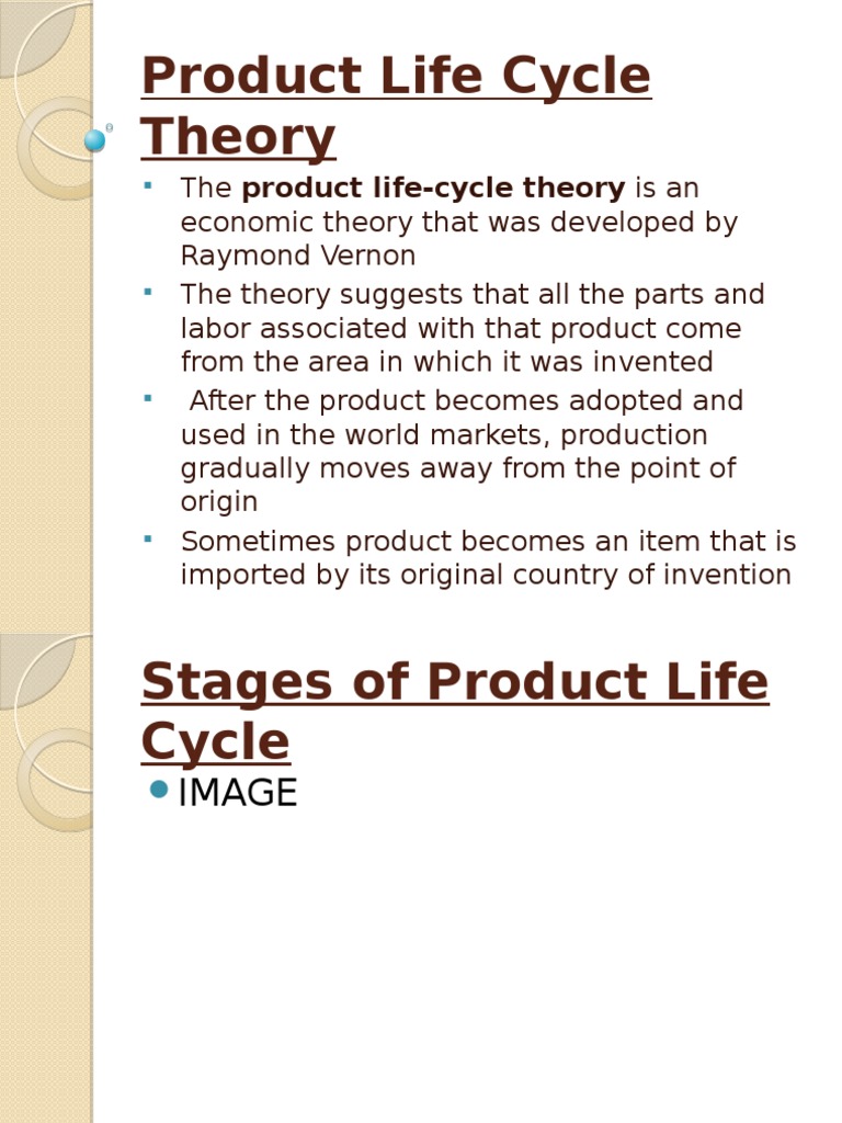 Product Life Cycle Theory | PDF | Competition | Business Economics