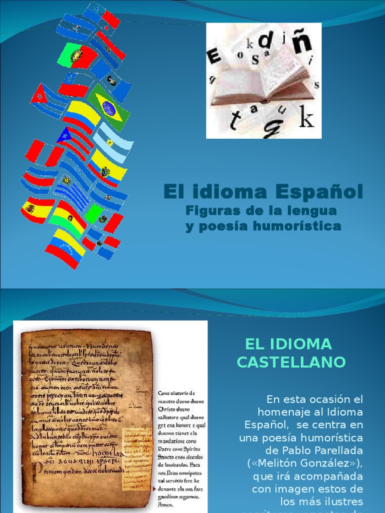 El Idioma Castellano | Idioma español | Literatura en lengua española