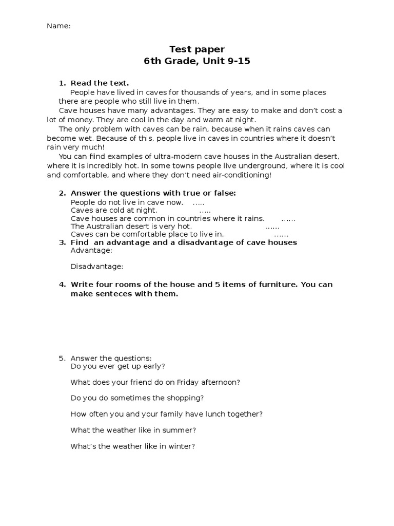 Cave Houses: Size and Living Conditions | PDF
