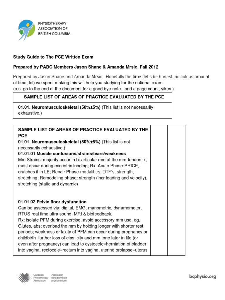 A Comprehensive Guide to the Study of Neuromusculoskeletal Conditions ...