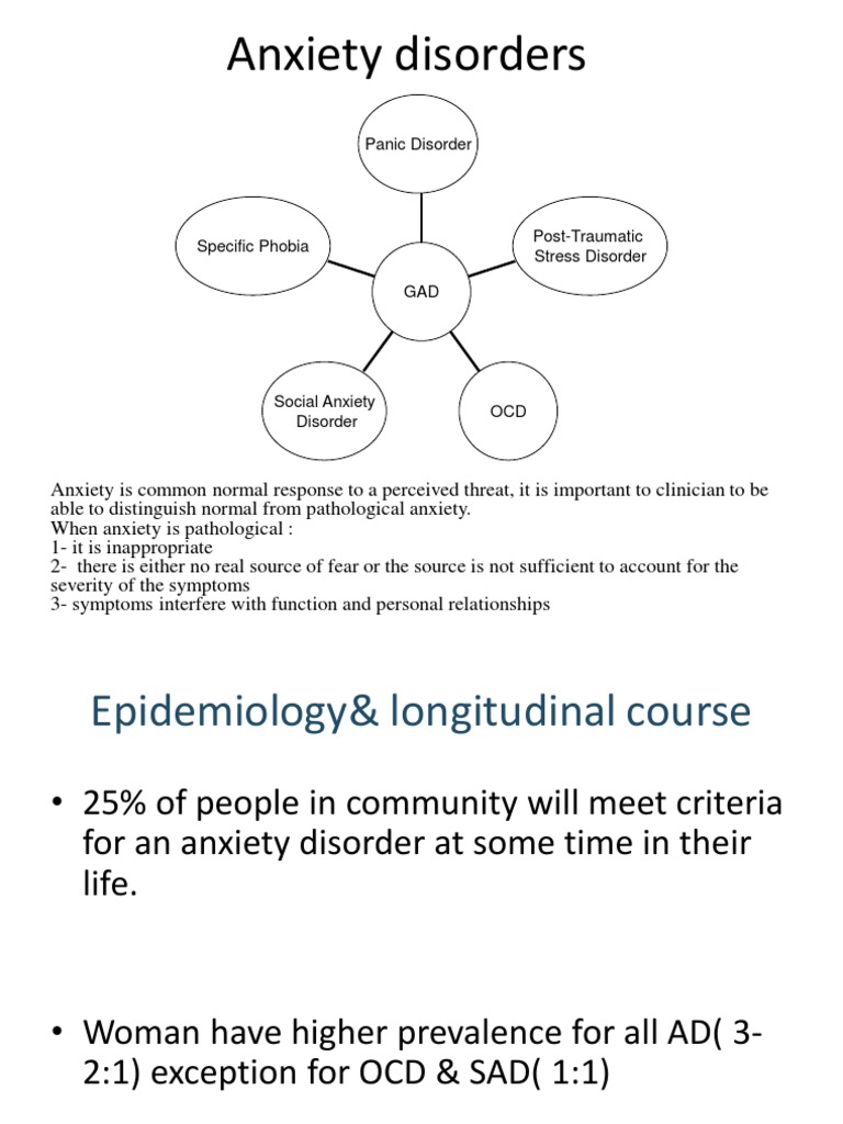 2 Anxiety Disorders Mine | PDF | Anxiety Disorder | Obsessive ...