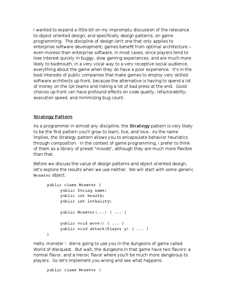 Game Pdf Callback Computer Programming Artificial Intelligence