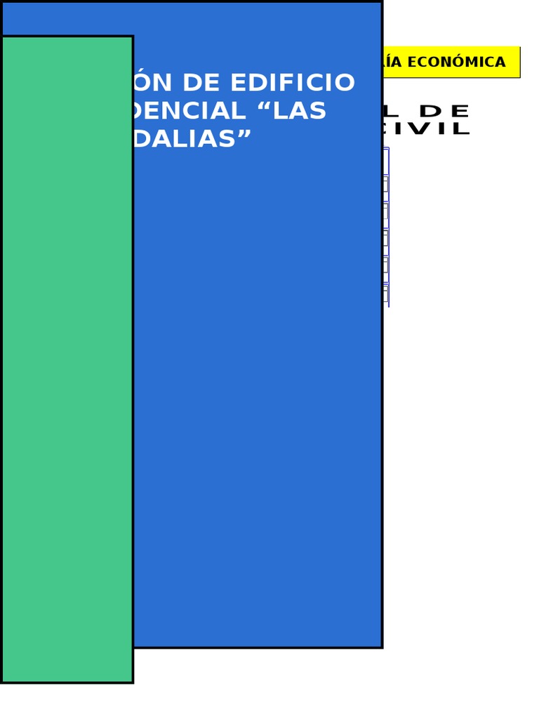 Segundo Trabajo Tasacion de Edificio Residencial Las Dalias | PDF | Valoración empresarial ...