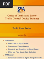 Calculation of Traffic Signal Timings-Webster's Method Note13 | PDF ...