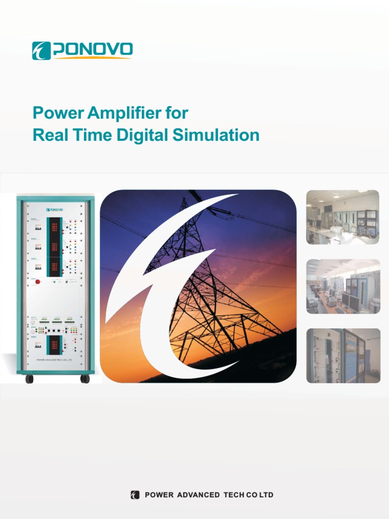 RTDS Amplifier | PDF | Amplifier | Power Supply
