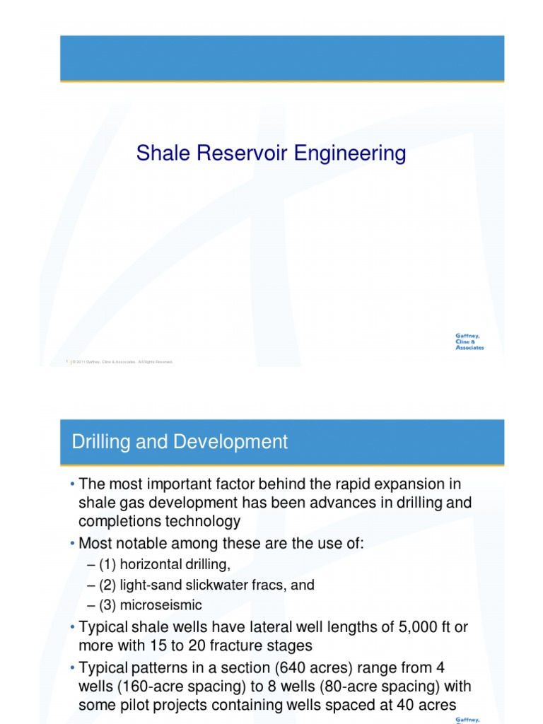 5 Petronas Shale Gas Workshop - Engineering Module | PDF | Oil Reserves ...