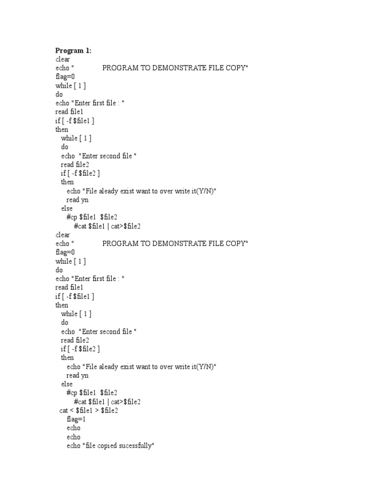 Programs | PDF | Zip (File Format) | Computer File