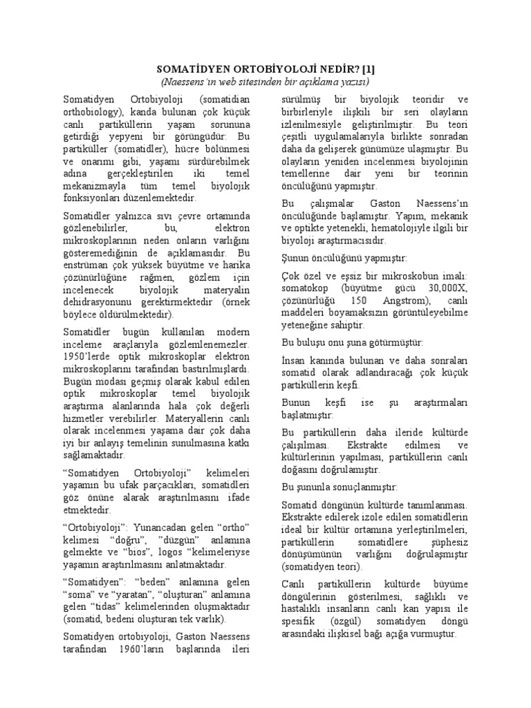 Somatoskop Ve Somatid Teori | PDF