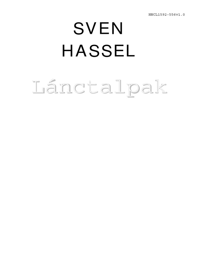02 Sven Hassel - Lanctalpak | PDF
