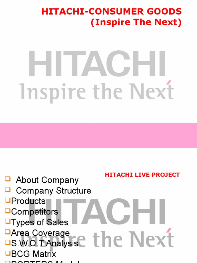 Strategy Management Hitachi | PDF | Brand | Strategic Management