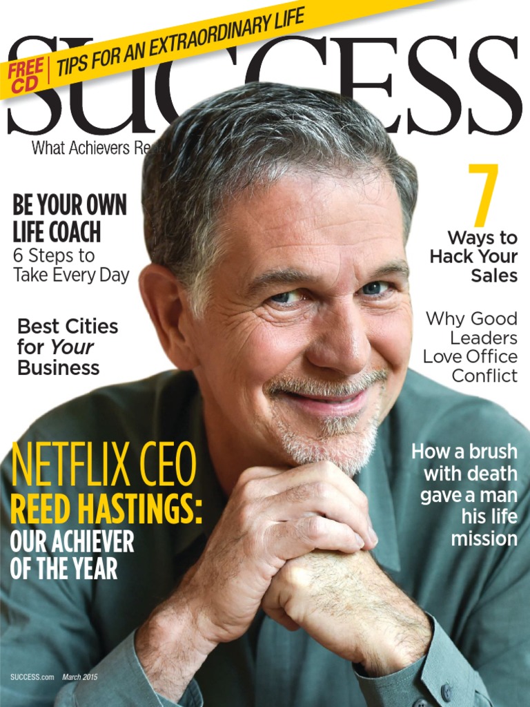 Netflix CEO Success Magazine | PDF | Snoring | Business