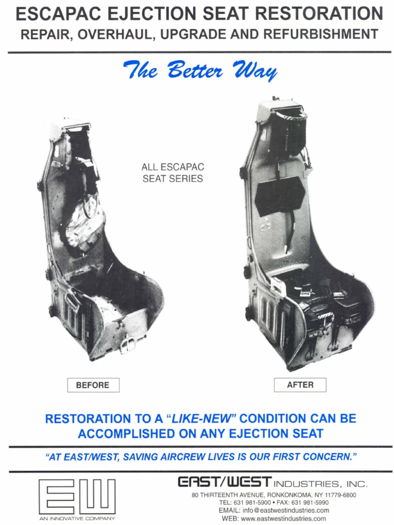 Escapac Ejection Seat Restoration | PDF