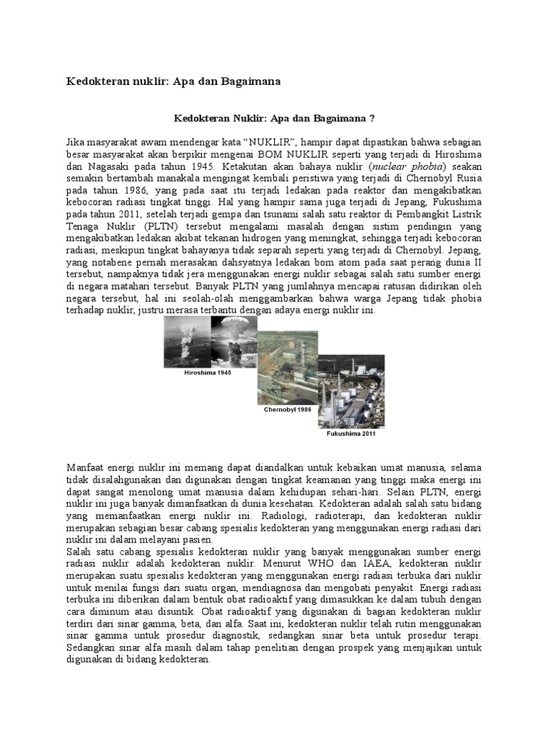 Kedokteran Nuklir Pdf