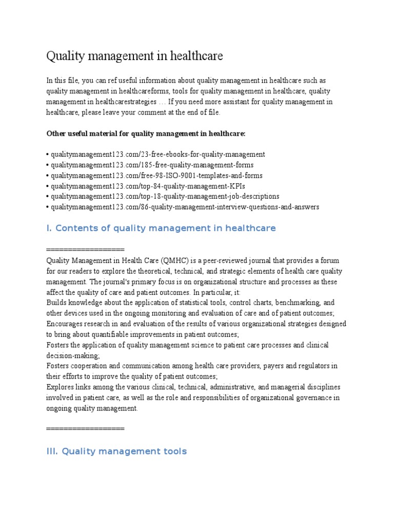 Quality Management in Healthcare | Download Free PDF | Scatter Plot | Histogram
